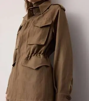 Ralph Lauren Cashmere-linen Milton Field Jacket
