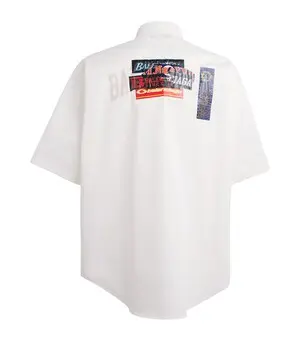 Balenciaga Cotton Security Tape Shirt