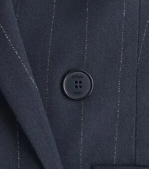 Maje Stripe Suit Jacket