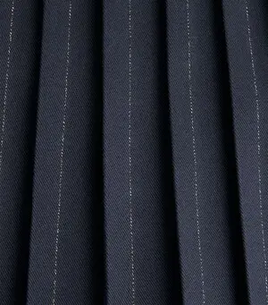 Maje Pleated Stripe Shorts