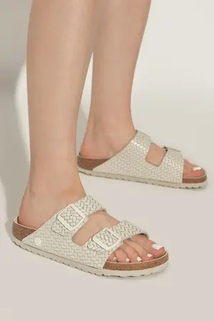 BIRKENSTOCK Arizona Rivet Logo Sandals
