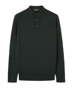 Loro Piana Long Sleeve Polos For Men