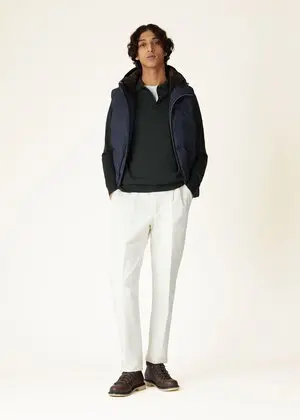 Loro Piana Long-sleeved Knitted Polo Shirt