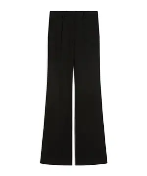 Sportmax Flared Casual Pants - Black