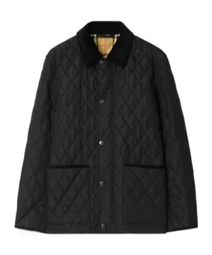 Burberry Quilted Haddington Jacket - Black