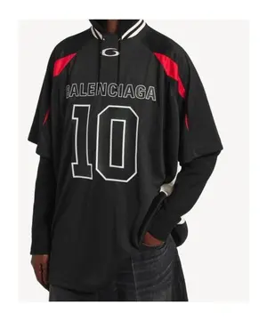Balenciaga Nba Oversized Jersey T-shirt