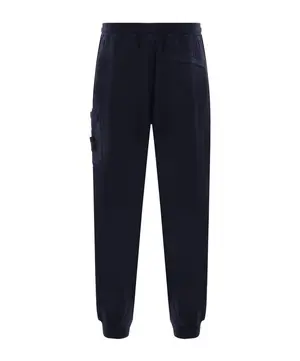 Stone Island Logo Patch Drawstring Trousers