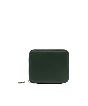 Comme Des Garçons Zip Around Wallet - Green