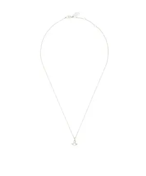 VIVIENNE WESTWOOD Orb Embellished Pendant Necklace - White