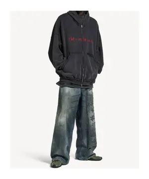 Balenciaga Dirac Equation Zip-up Hoodie