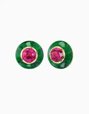 EMILY P. WHEELER Button Stud - One-color