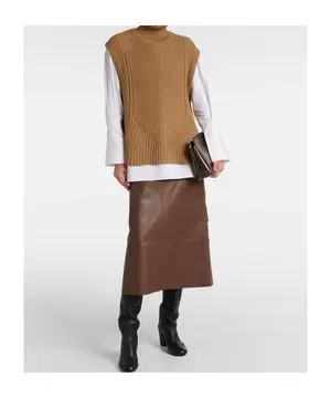 JOSEPH Turtleneck Two-piece Sweater