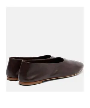 Staud Alba Leather Ballet Flats