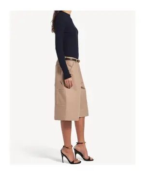 Balenciaga Bermuda Shorts In Dune