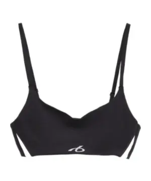 Balenciaga Reflective-effect Sports Bra - Black/white