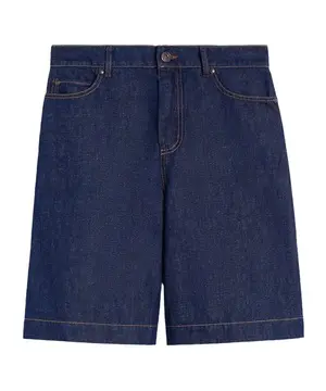 Max Mara Ozono Denim Shorts