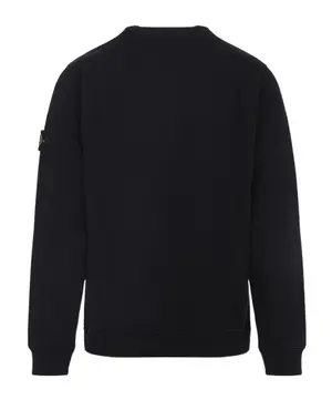 Stone Island Logo Patch Crewneck Sweatshirt
