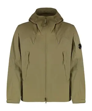 C.P. COMPANY Pro Tek Lens Hooded Jacket - Gray