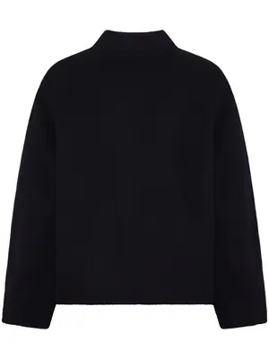 Soeur Windsor Short Coat - Deep Navy