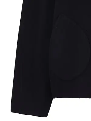 Soeur Windsor Short Coat - Deep Navy