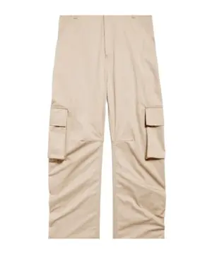 Balenciaga Relaxed Cargo Pants - Beige