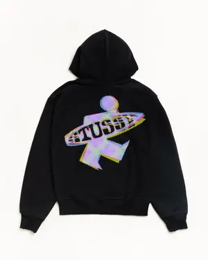 StÜssy Dot Surf Puff Print Zip Hoodie