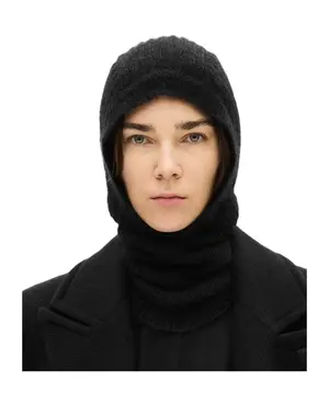 ANN DEMEULEMEESTER Knitted Hood