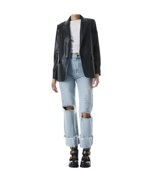 ALICEOLIVIA Denny Boyfriend Style Suit Coat