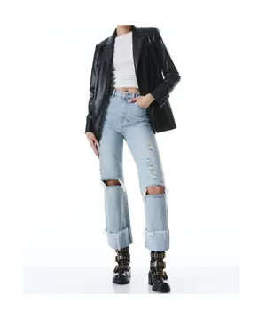 ALICEOLIVIA Denny Boyfriend Style Suit Coat