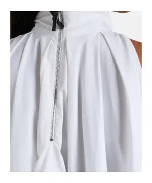 Givenchy Pleated Cotton Poplin Minidress