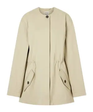 TOTEME Cotton Twill Jacket - Nude