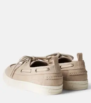 Bonpoint Loic Suede Boat Shoes