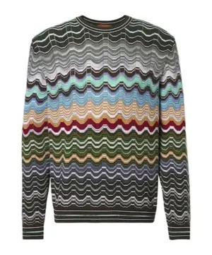 Missoni Zigzag Cotton-blend Sweater - Multicolor