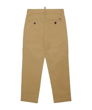 Dsquared2 Pleated Logo-plaque Trousers