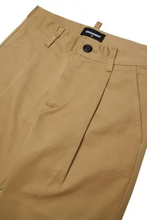 Dsquared2 Pleated Logo-plaque Trousers