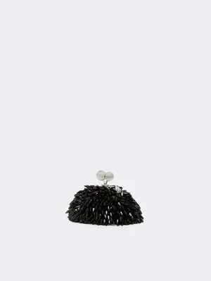 Max Mara Wkaalfio Beaded Clutch Bag