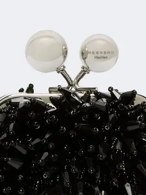 Max Mara Wkaalfio Beaded Clutch Bag