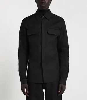 Rick Owens Cotton Poplin Work Shirt