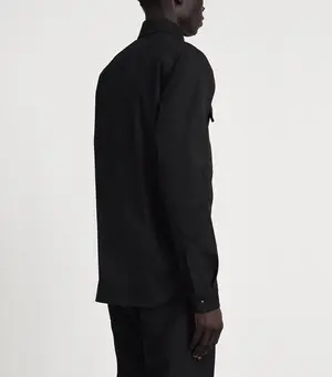 Rick Owens Cotton Poplin Work Shirt