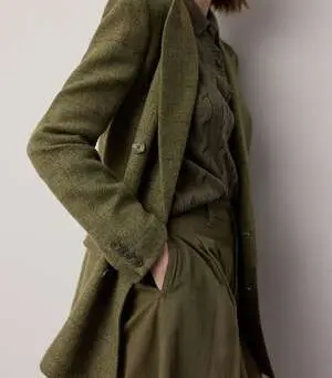 Ralph Lauren Ramona Tweed Blazer