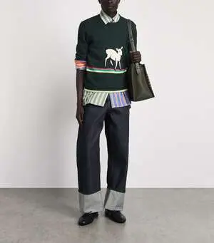 JW Anderson Leather Loafer Messenger Bag