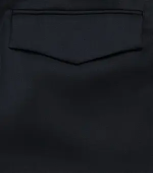 LARDINI Wool-blend Easy Wear Trousers