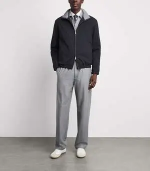 LARDINI Shell Bomber Jacket