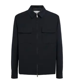 LARDINI Cotton Zip-up Jacket