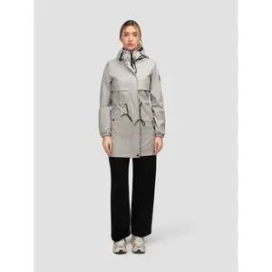 JACK1T Aurora Cape Raincoat - Light Grey