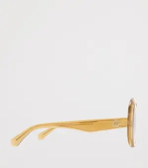 Loewe Square Frame Sunglasses - Green