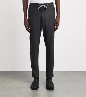 Marco Pescarolo Cashmere Drawstring Trousers