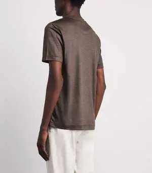 Marco Pescarolo Cashmere T-shirt - Brown