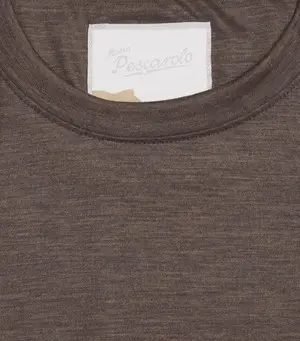 Marco Pescarolo Cashmere T-shirt - Brown