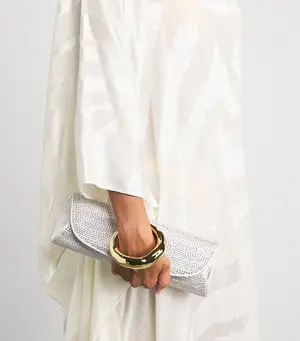 TALLER MARMO Asymmetrical Striped Kaftan